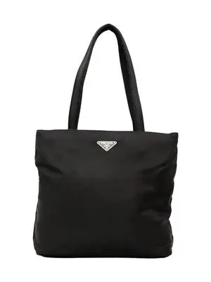 Prada 2000-2013 Tessuto Tote Bag - Black