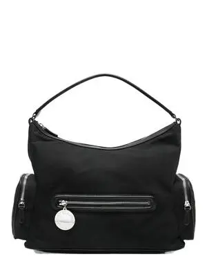 Stella McCartney Dartmoor Zip-pocket Shoulder Bag - Black