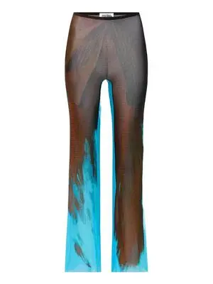 JEAN PAUL GAULTIER Elasticated-waist Trousers - Brown