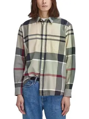 Barbour Plaid Pocket Shirt - Neutrals