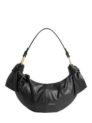 COCCINELLE Furoshiki Small Shoulder Bag - Black