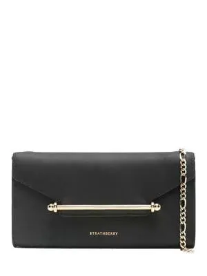 Strathberry Large Melville Clutch Bag - Black
