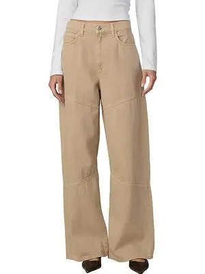 Joe's Jeans The Harlowe Seamed Wide Leg Jeans - Tigers Eye