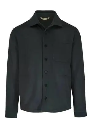 MAURIZIO BALDASSARI Button-fastening Pocket Shirt Jacket - Green