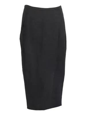 Rick Owens Side-pockets Zip Skirt - Black