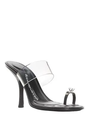 Alexander Wang Bianca Toe Ring Sandals - Black