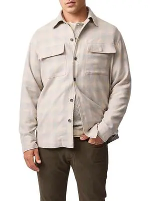 Rodd & Gunn Grey Town Button Front Overshirt - Ash