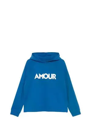 JUVIA Cotton-blend Hoodie - Blue
