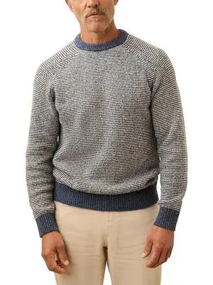 Faherty Brand Donegal Crewneck Sweater - Sea Feeder