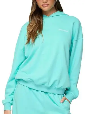 EDIKTED Oversized Hoodie - Aqua