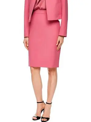 MARC CAIN Classic Pencil Skirt - Rapture Rose