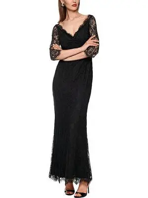 MARC CAIN Lace Maxi Dress
