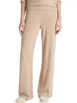 Vince Wide Leg Lounge Pants - Heather Bruna