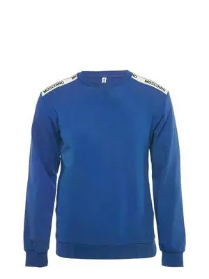 Moschino Logo-detail Sweatshirt - Blue