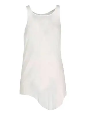 Rick Owens Basic Rib Racerback Top - White