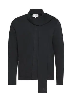 MAISON MARGIELA Long-sleeved Top - Black