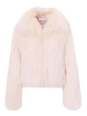 LOVESHACKFANCY Fallon Faux Fur Jacket
