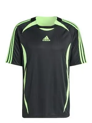 Adidas Teamgeist Adicolor Tee Shirt - Black Signal Green