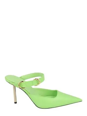 Givenchy Voyou Mule Heels - Green Mint