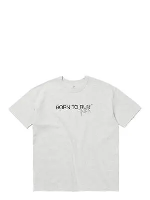 Nike X Stranger Things Nsw Born To Run Tee Shirt - Birch Heather