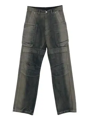 Rick Owens Stefan Cargo Jeans - Dark Dusted Grade