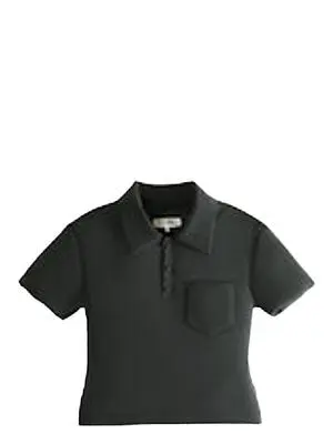 MAISON MARGIELA Padded Polo Shirt - Black