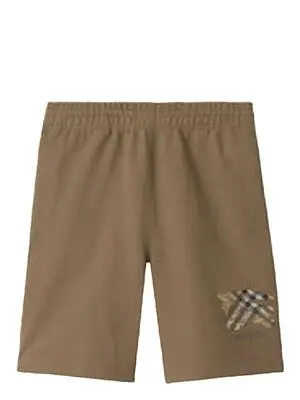 Burberry Elastic Waist Shorts - Clay Brown