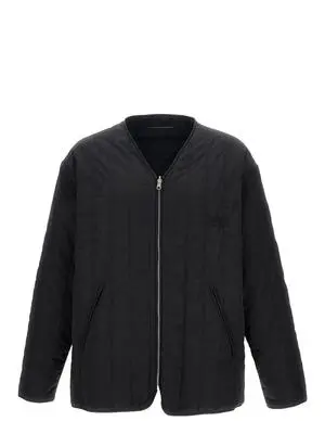 MAISON MARGIELA Reversible Quilted Padded Jacket - Nero
