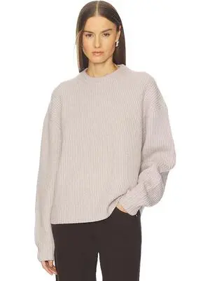 SRG Madisyn Classic Knit Crewneck - Grey