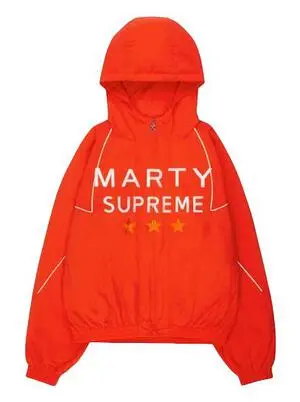 NAHMIAS X Marty Supreme A24 Classic Warm Up Jacket - Red