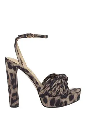 Vince Camuto Immie Leopard Platform Sandal - Safari Leopard