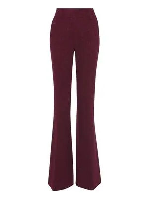 Gabriela Hearst Rhein Flare Pant - Bordeaux