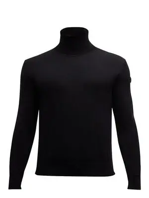 MONCLER Solid Turtleneck Sweater