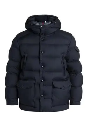 Moncler Bretagne Short Parka Blue