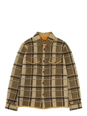 Guest In Residence Plaid Shirt - Beige
