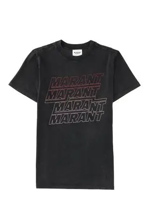 MARANT ETOILE Zoeline T-shirt - Black