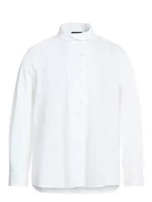 Emporio Armani Cotton Poplin Shirt - White