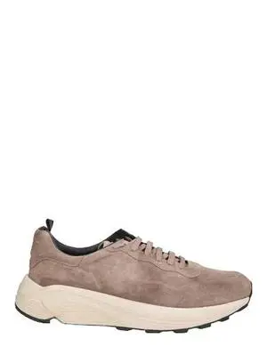 Officine Creative Taupe Leather Sneakers - Grey