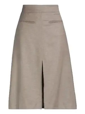 DRUMOHR Midi Flared Skirt - Grey