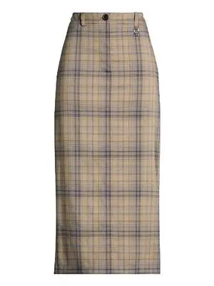 LOW CLASSIC Midi Pencil Skirt - Beige