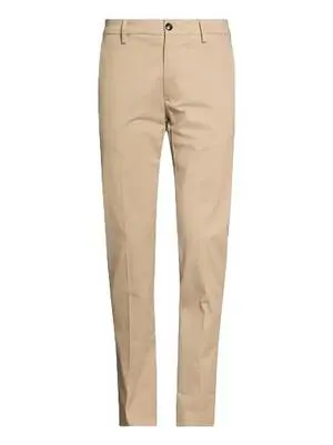 LIU •JO MAN Pants Dark Size Cotton, Elastane - Beige