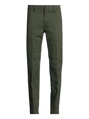 LIU •JO MAN Pants Dark Size Cotton, Elastane - Green