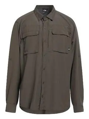 The North Face Shirt Dark Size Nylon - Green