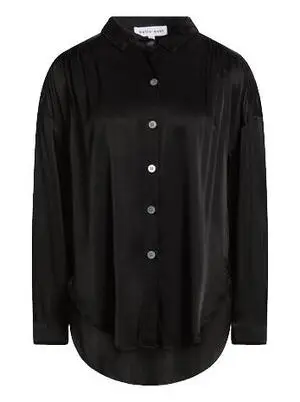 Bella Dahl Satin Shirt - Black