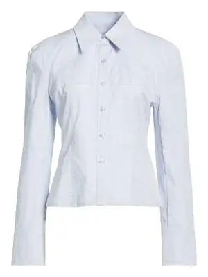 LOW CLASSIC Sky Cotton Shirt - Blue