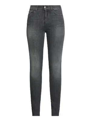Emporio Armani Faded Denim Jeans - Black