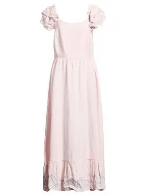 HELMSTEDT Maxi Flared Dress - Pink