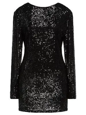 IN THE MOOD FOR LOVE Mini Sequined Dress - Black