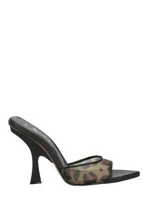 OVYE Leather And Textile Fiber Sandals - Sand