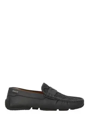 Bally Loafers In Calfskin - Black